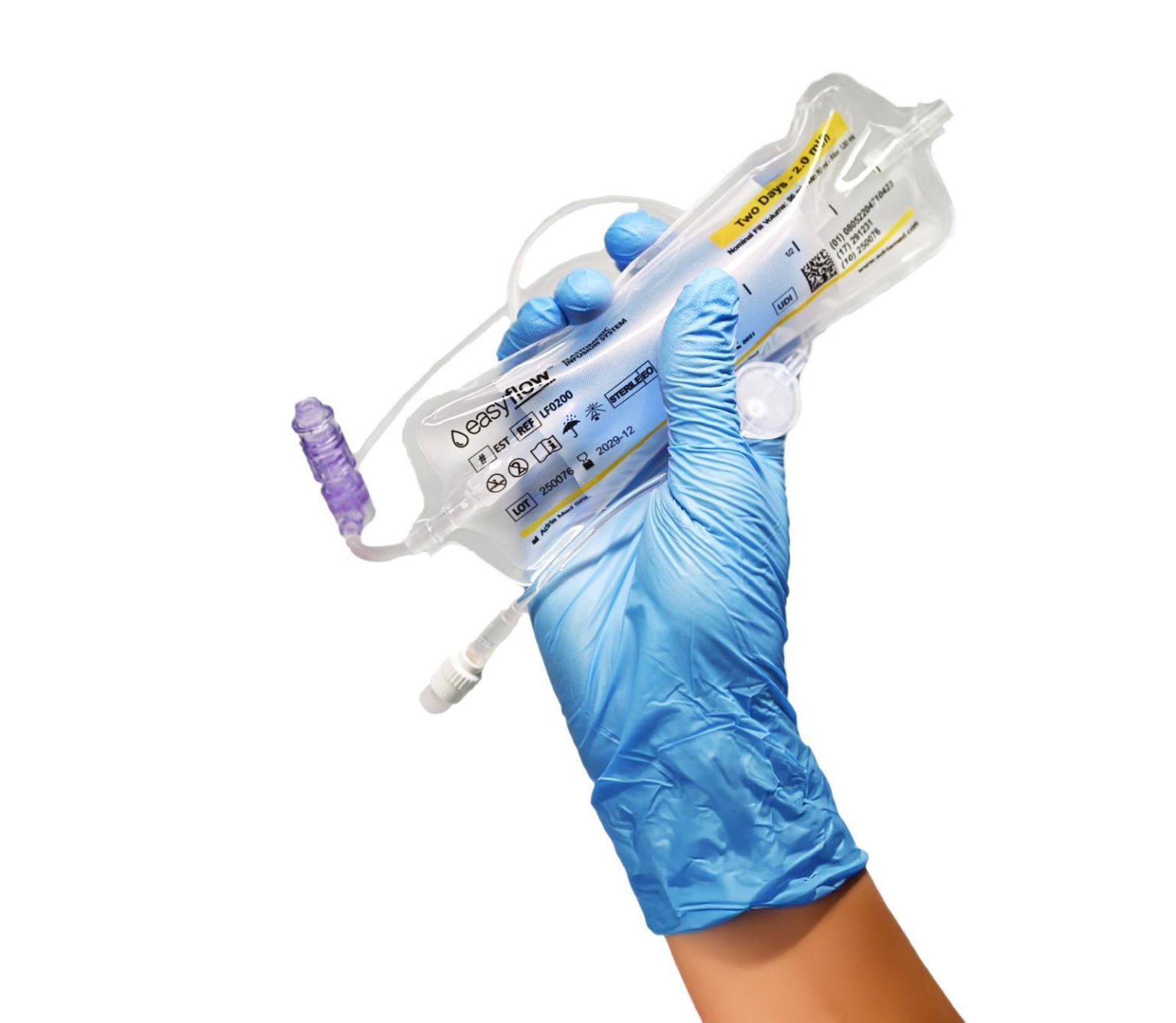 Easyflow soft shell elastomeric infusion system