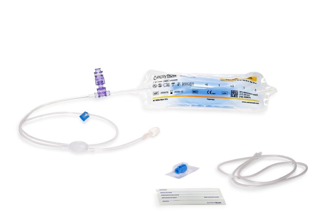 Easyflow soft shell elastomeric infusion system