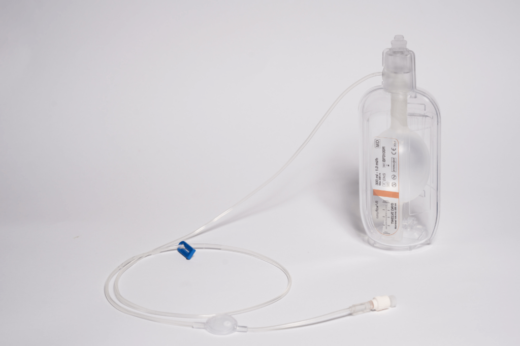 Easyflow hard shell elastomeric infusion pump